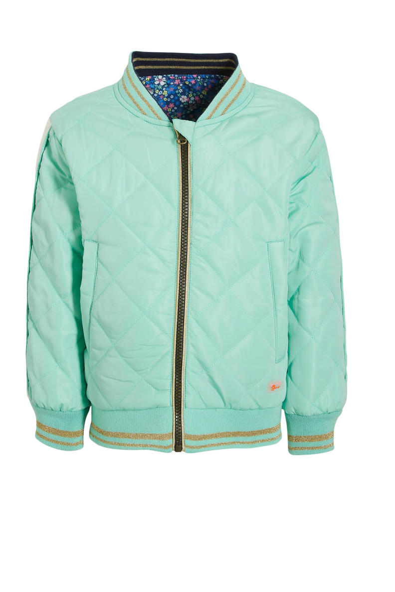 Orange Stars reversible zomerjas Marcella mintgroen | kleertjes.com