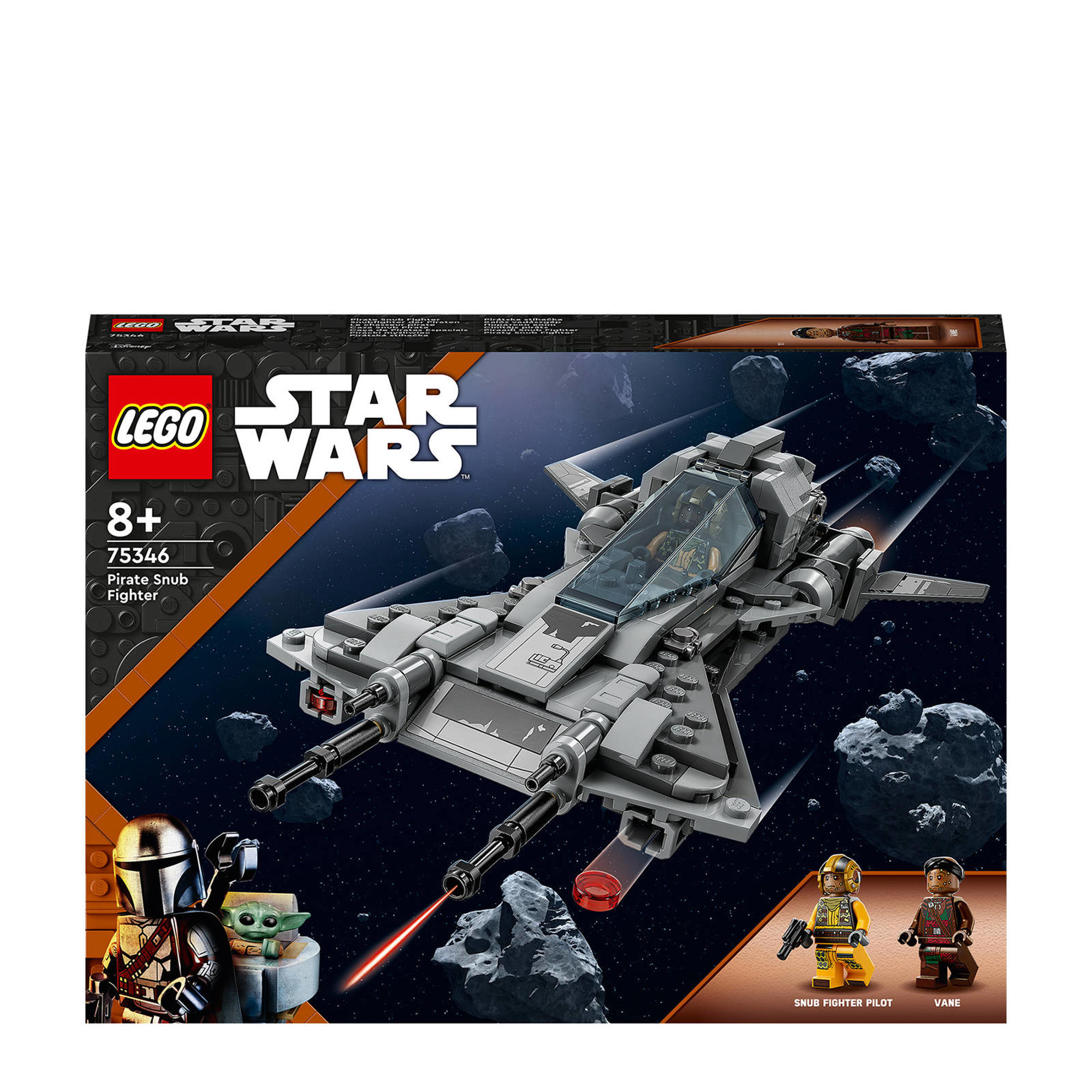 LEGO Star Wars Pirate Snub Fighter Mandalorian Bouwbaar Speelgoed ...