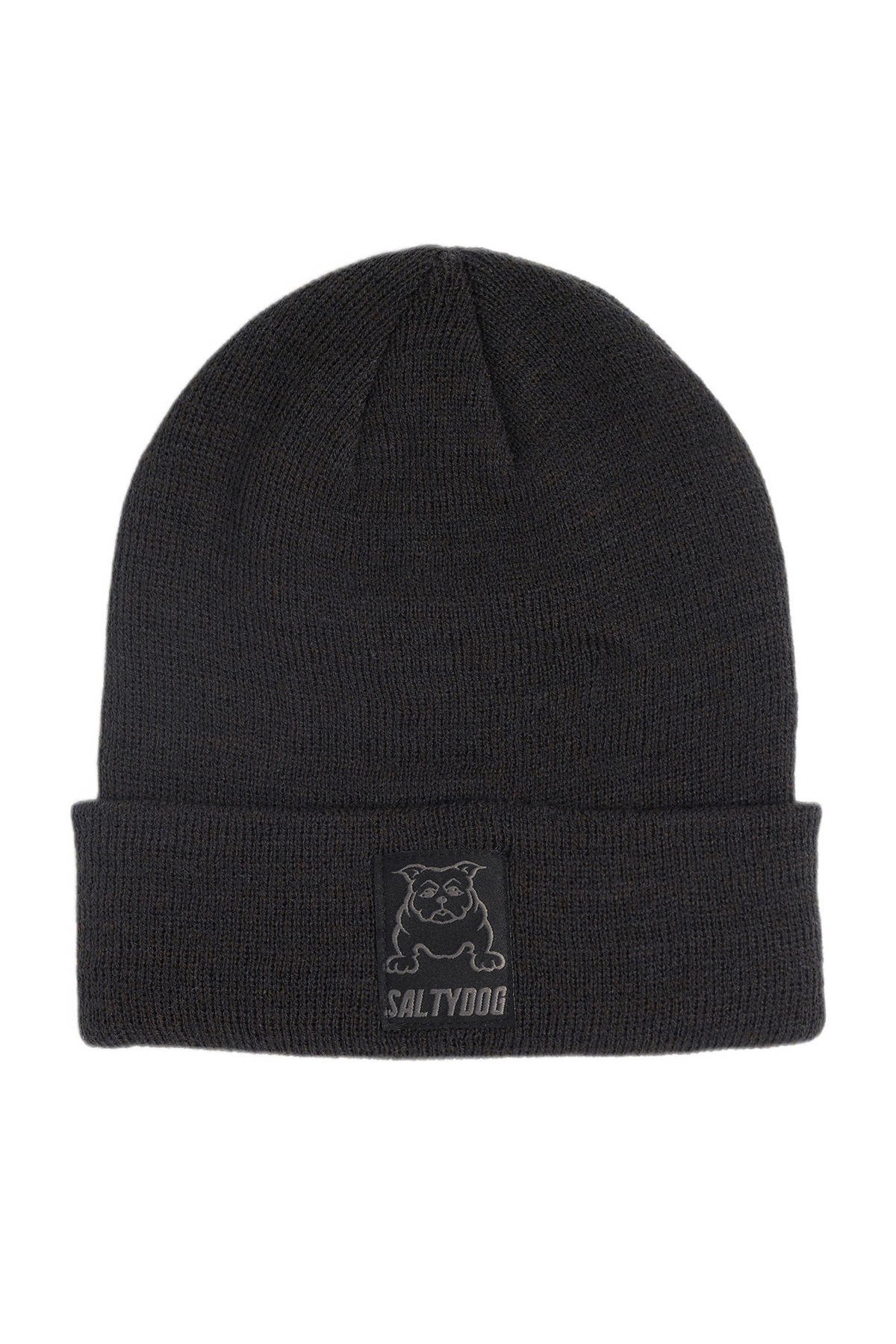 Salty Dog muts met logo zwart | kleertjes.com