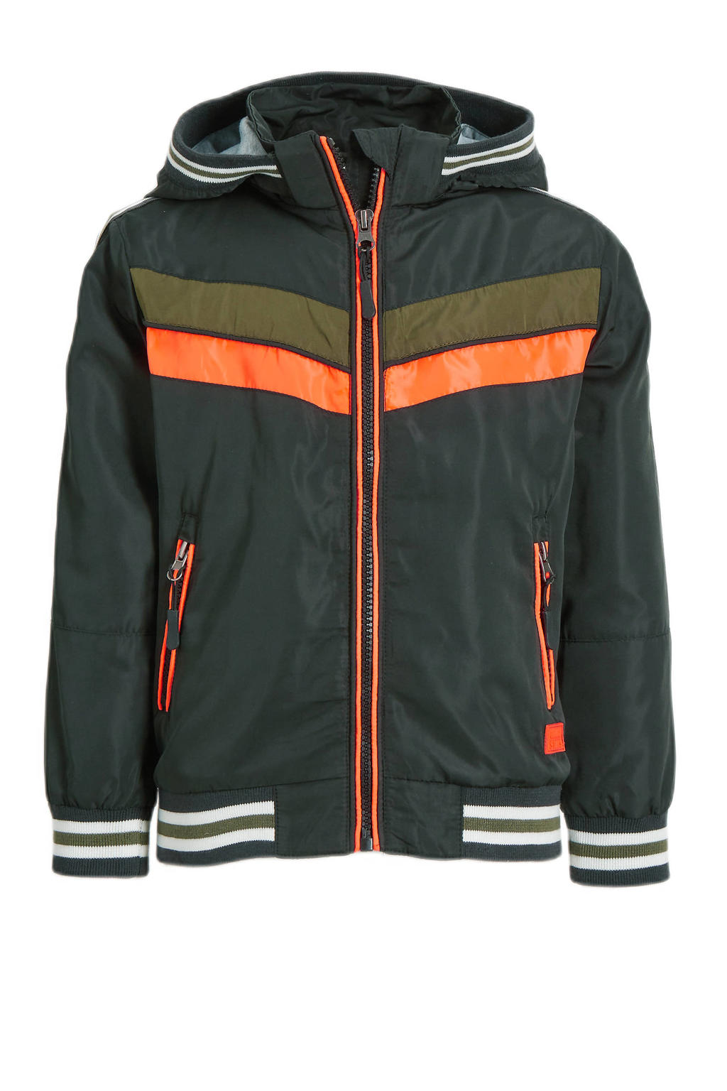 Orange Stars zomerjas Marnix antraciet | kleertjes.com