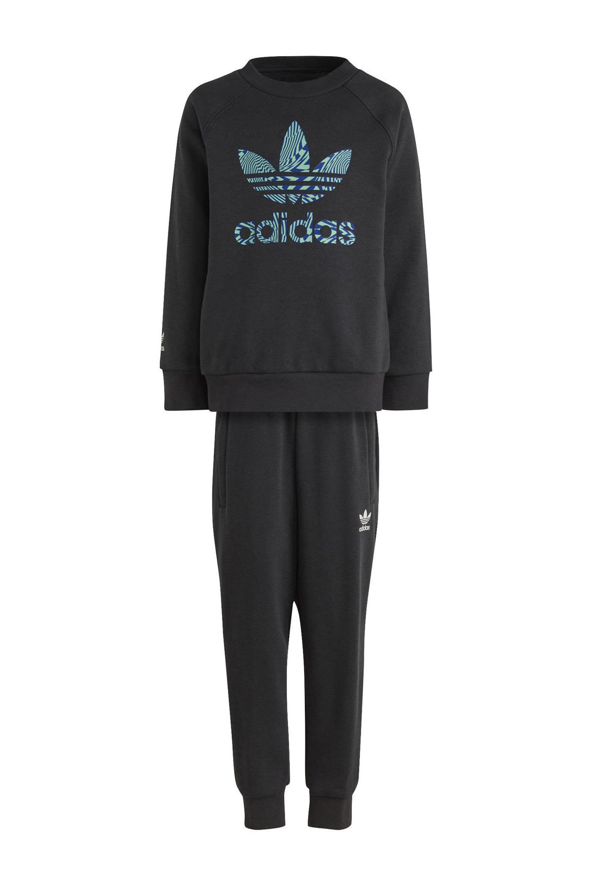 adidas Originals Adicolor joggingpak antraciet | kleertjes.com