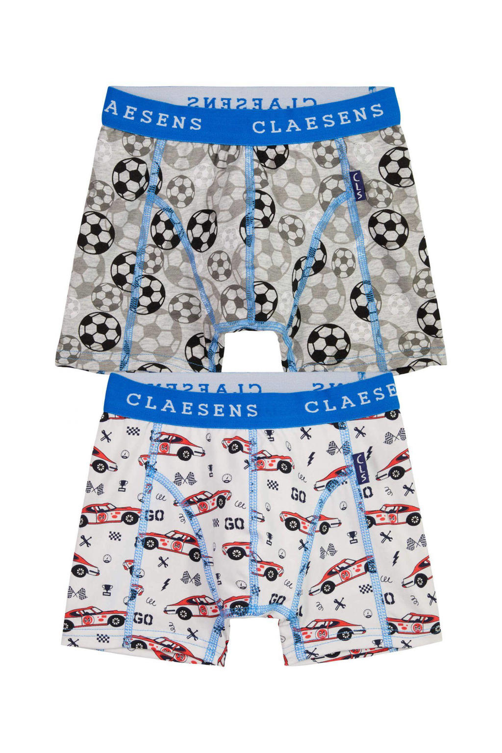 Claesen's boxershort - set van 2 multi | kleertjes.com