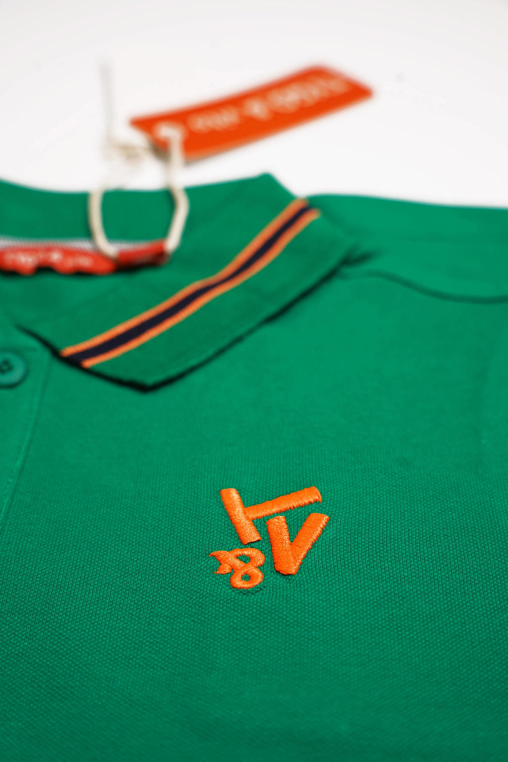 TYGO & vito polo met logo groen | kleertjes.com