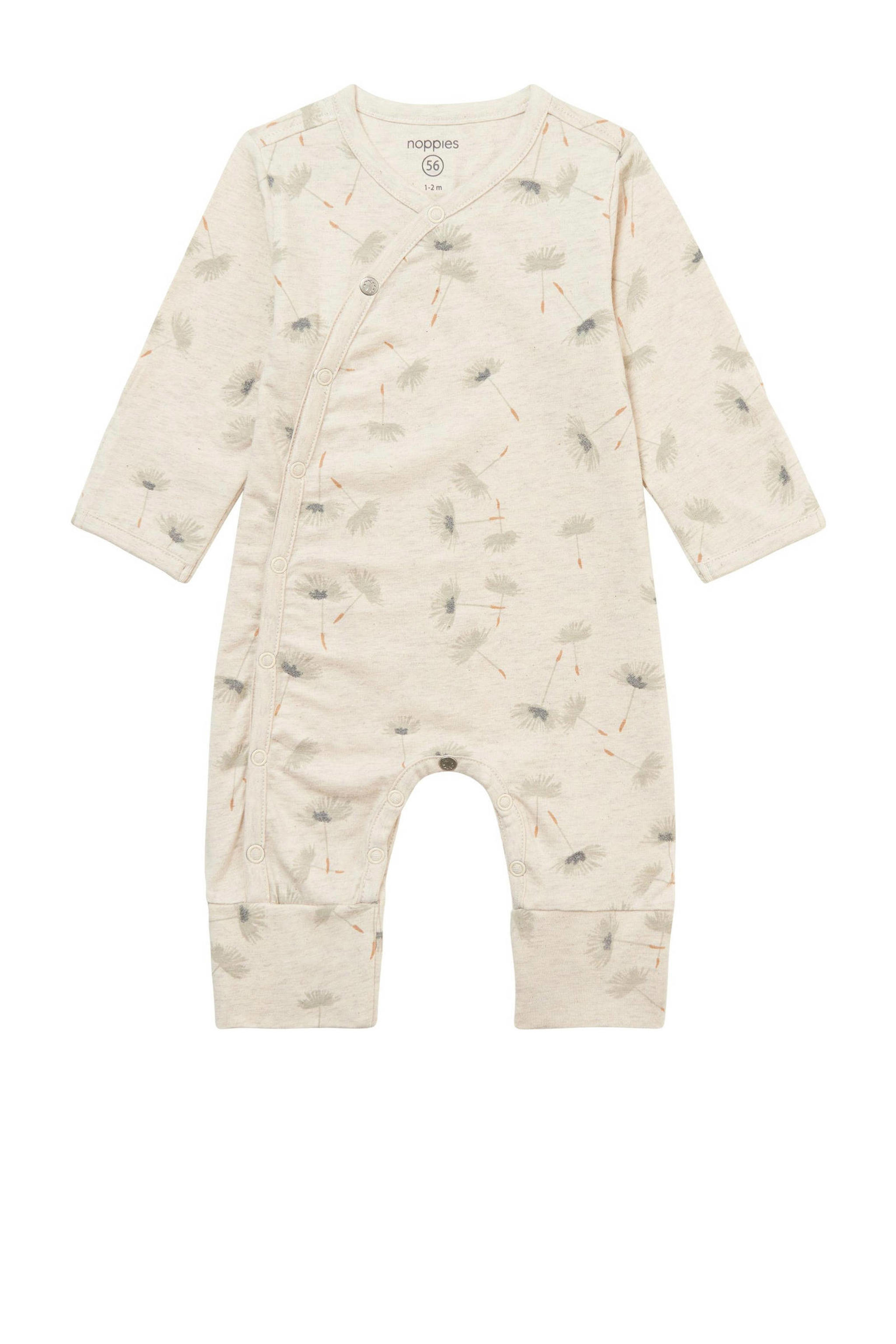 Noppies baby boxpak McRae met all over print ecru | kleertjes.com