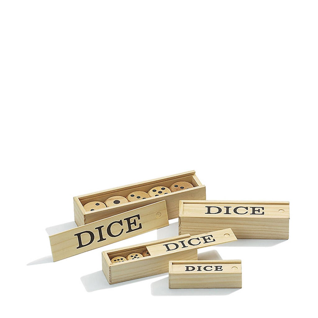 Philos houten dobbelstenen 20mm | kleertjes.com