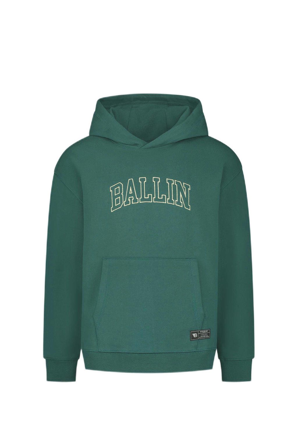 Ballin hoodie met logo groen kopen? | Morgen in huis | kleertjes.com