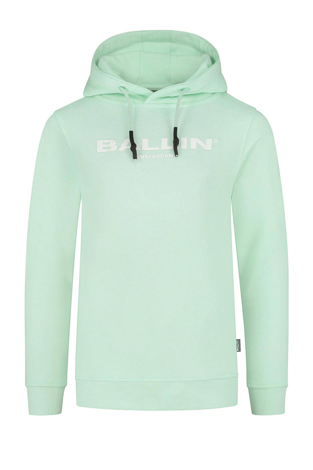 Ballin hoodie met logo lichtgroen | kleertjes.com