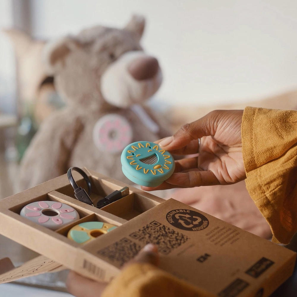 Alecto button heehee + beer - interactieve knuffel | kleertjes.com