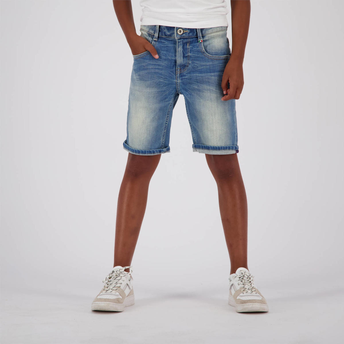 Vingino short CAPO blue vintage | kleertjes.com