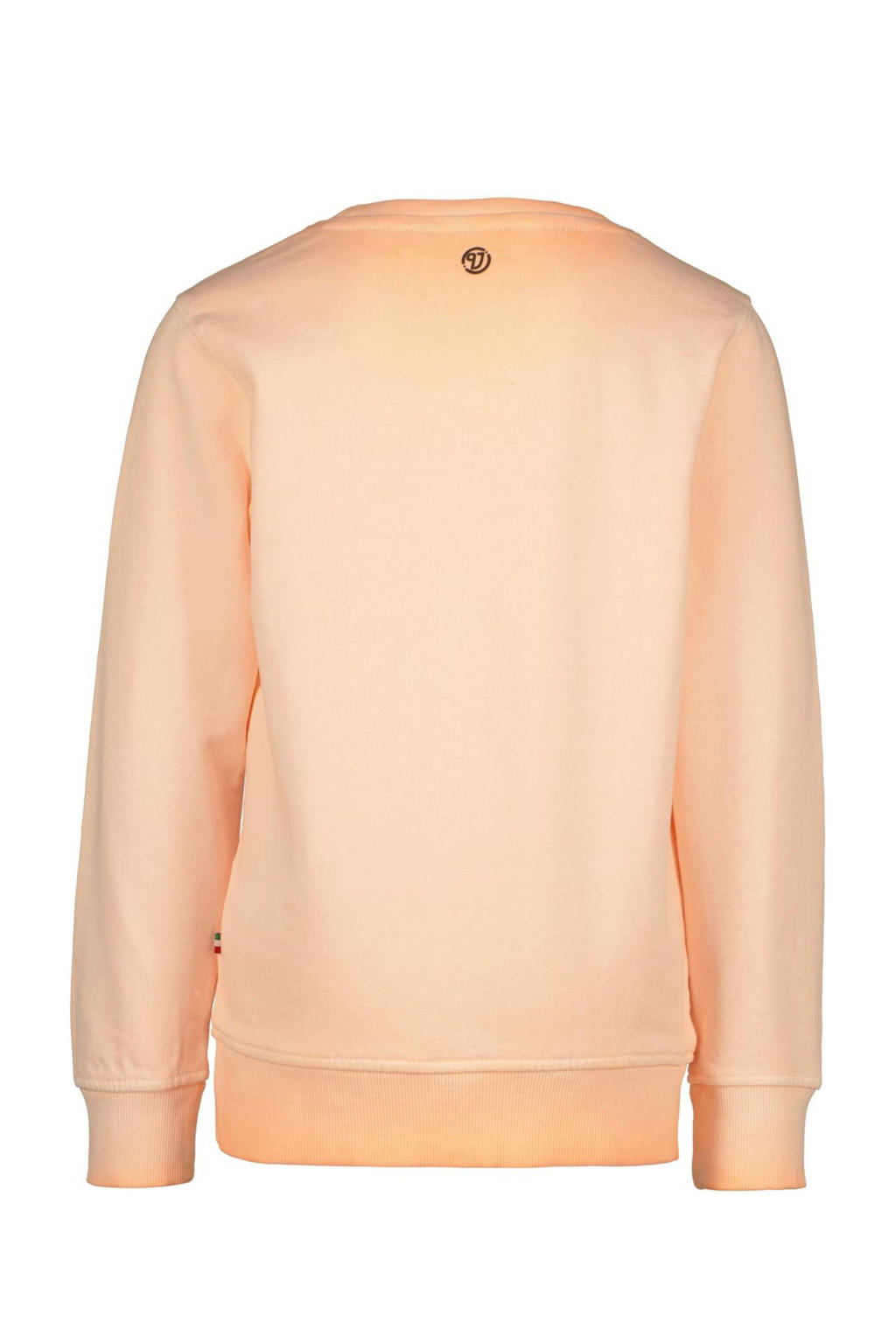 Vingino sweater met logo licht oranje | kleertjes.com