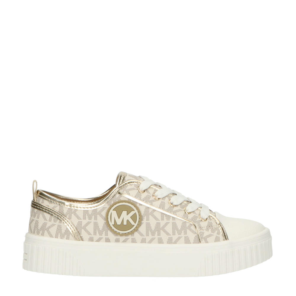 Michael Kors Kids Summer Aline sneakers ecru | kleertjes.com