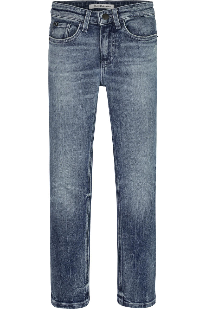 Calvin Klein slim fit jeans warm green blue visual | kleertjes.com