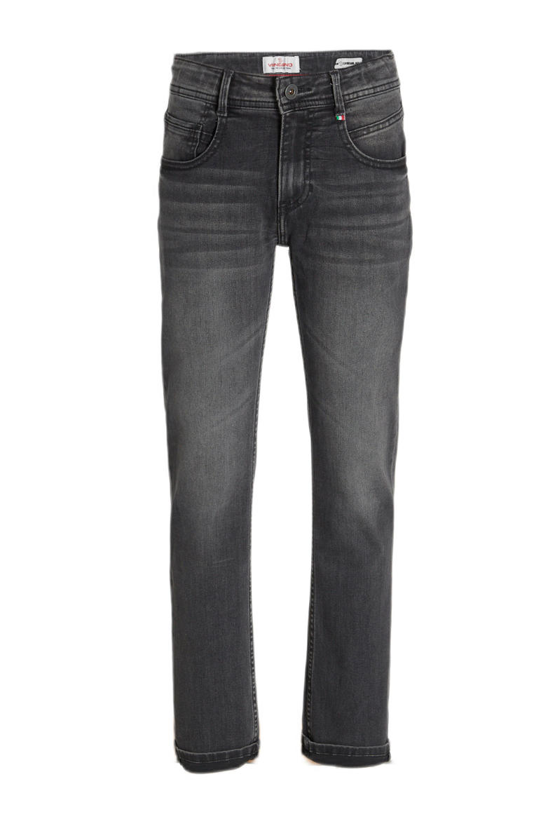 Vingino regular fit jeans BENVOLIO black vintage | kleertjes.com