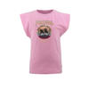 KIDDO T-shirt Zenna met printopdruk roze | kleertjes.com