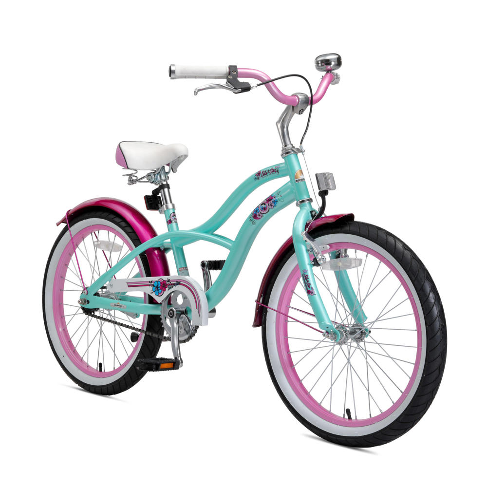 BikeStar Cruiser kinderfiets 20 inch mint | kleertjes.com