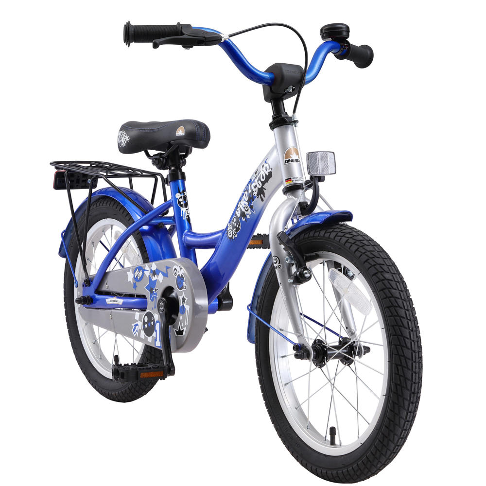 BikeStar Classic kinderfiets 16 inch blauw | kleertjes.com