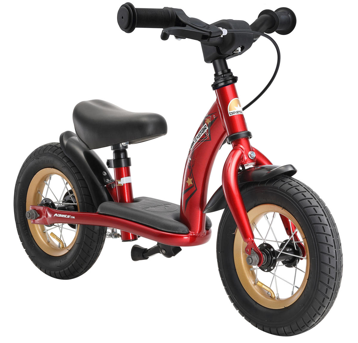 BikeStar Classic, 10 inch loopfiets, rood | kleertjes.com