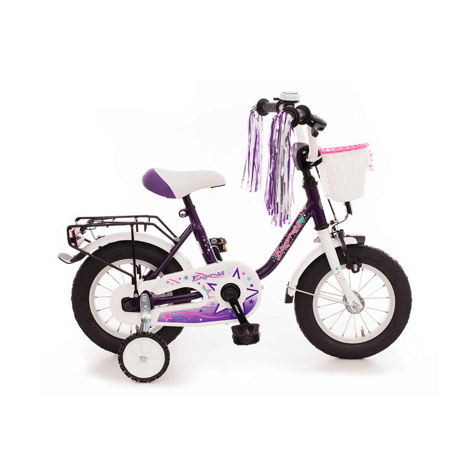 Bachtenkirch Empress kinderfiets 12 inch lila | kleertjes.com