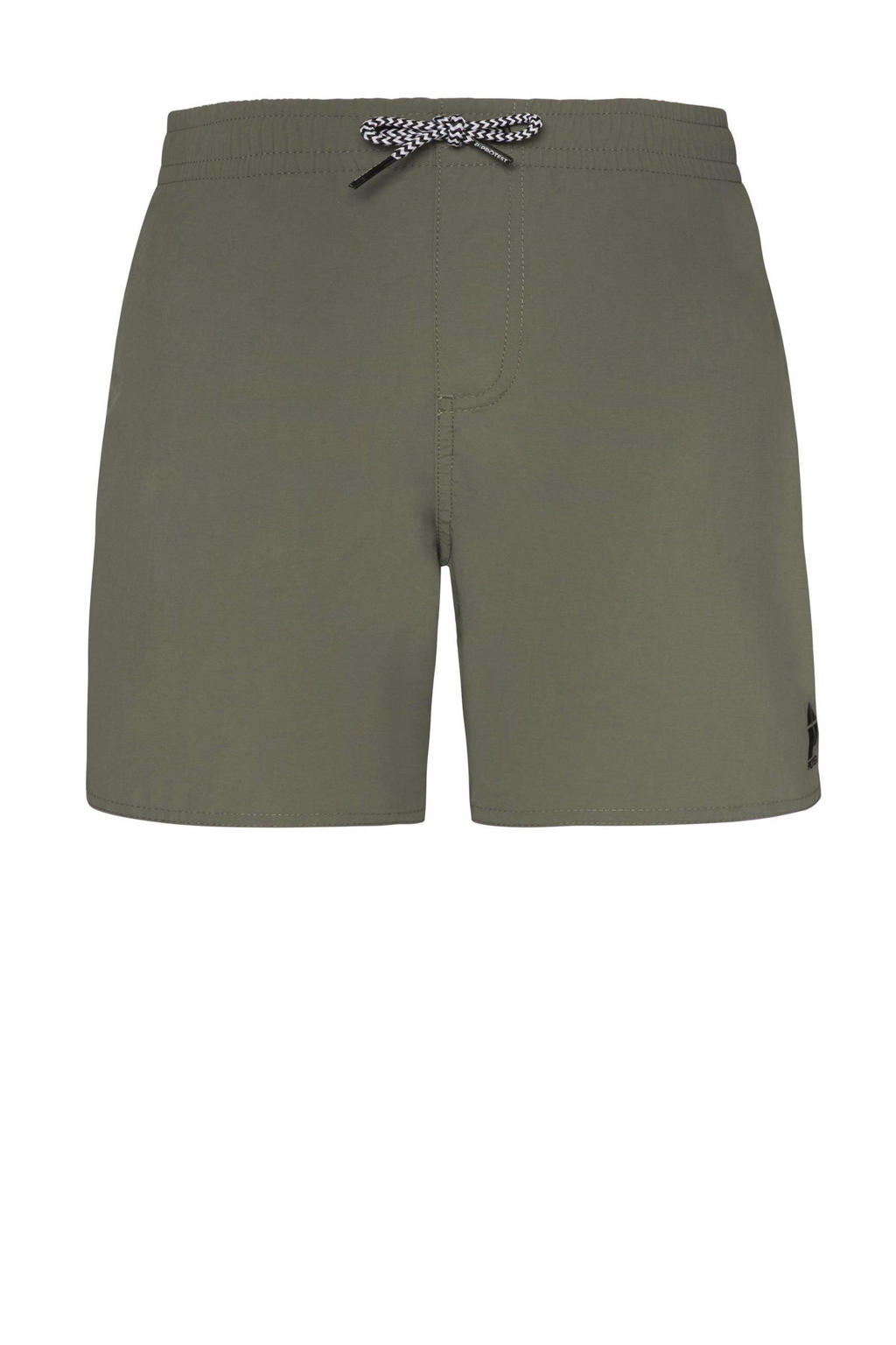 Protest zwemshort CULTURE JR donkergroen | kleertjes.com