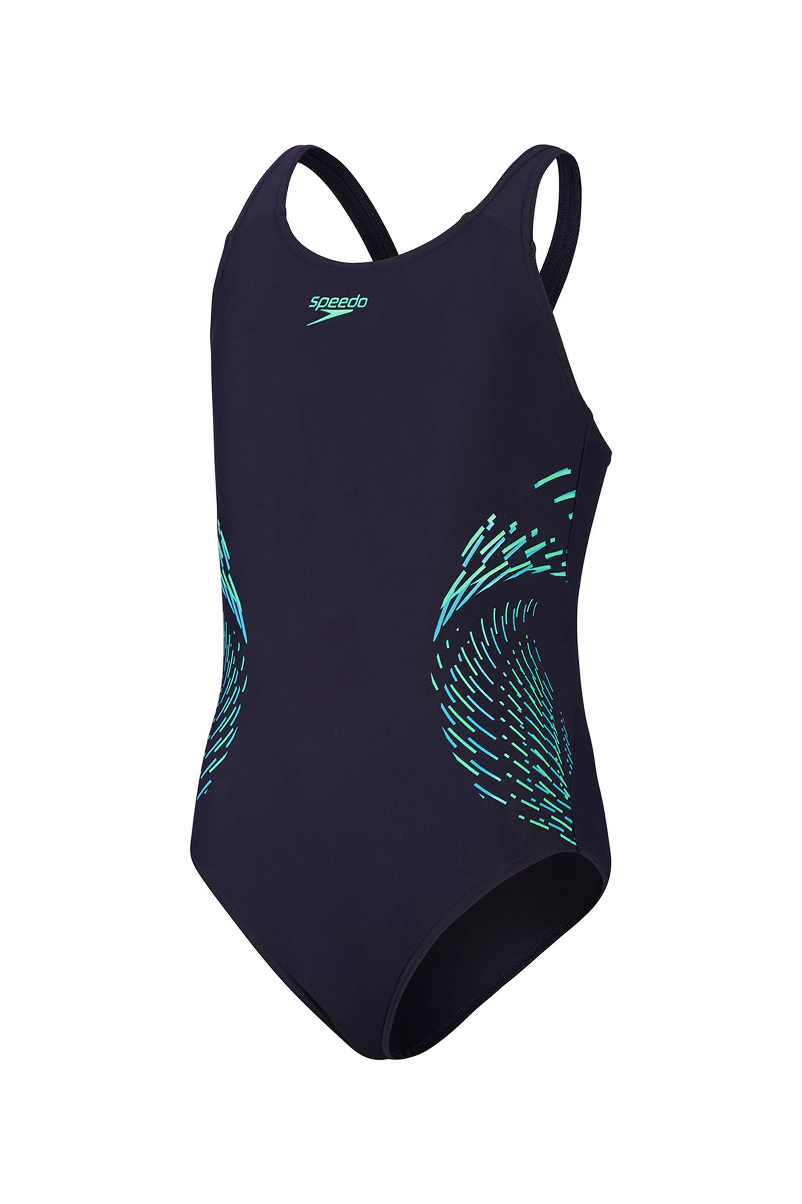 Speedo EnduraFlex sportbadpak Plastisol donkerblauw/turquoise ...