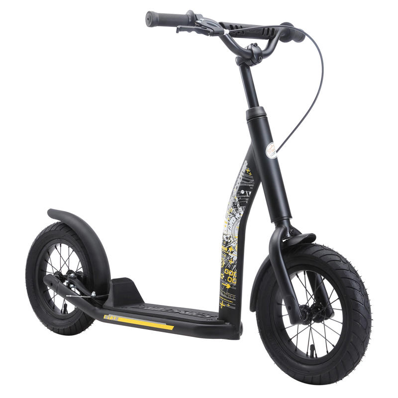 STAR SCOOTER New Gen Sport, autoped, 12 inch, zwart | kleertjes.com