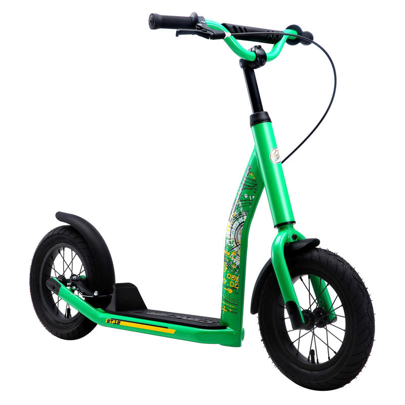 STAR SCOOTER New Gen Sport, autoped, 12 inch, groen | kleertjes.com