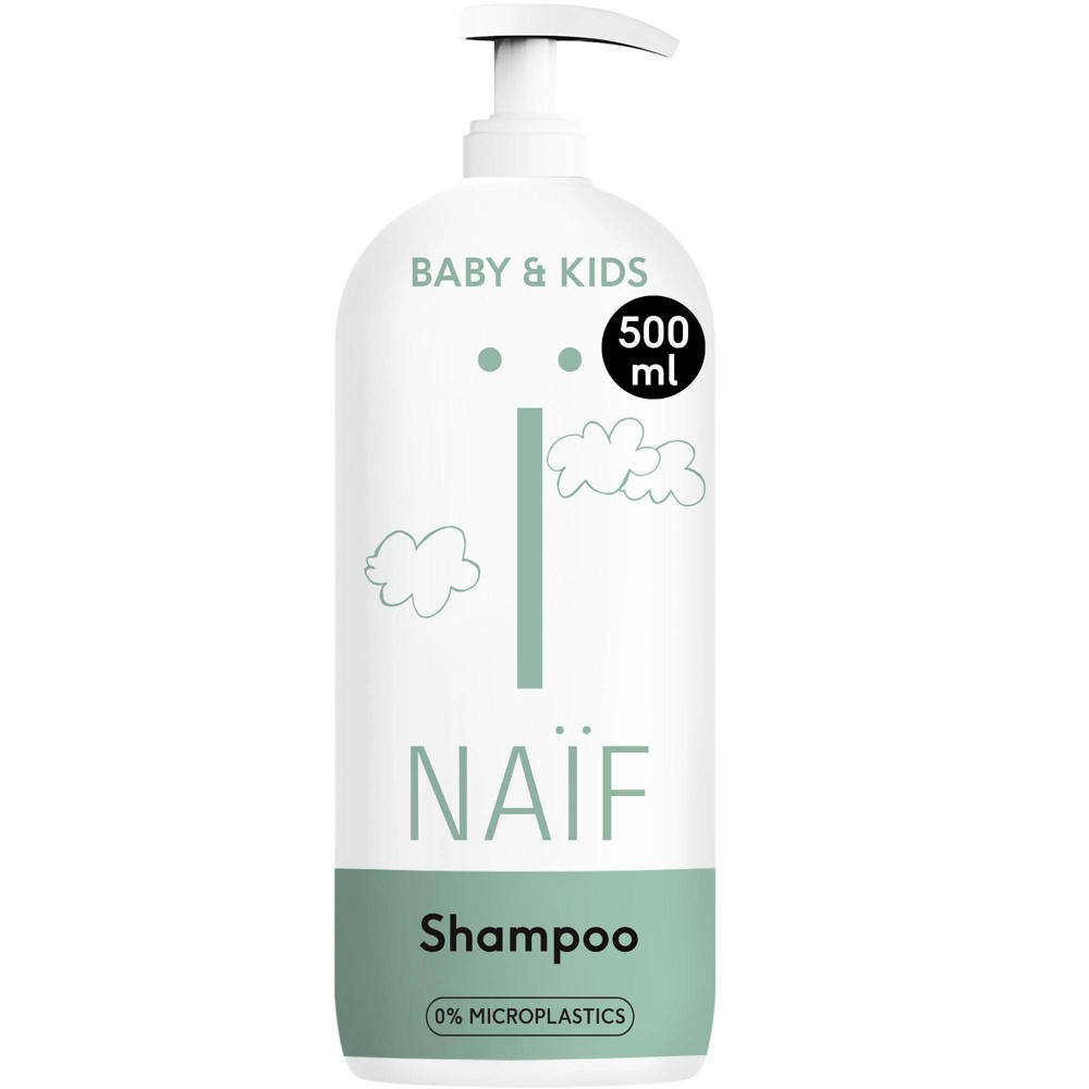 NAÏF Voedende shampoo voor baby & kids - 500 ml | kleertjes.com NAÏF Voedende shampoo voor baby & kids - 500 ml | kleertjes.com