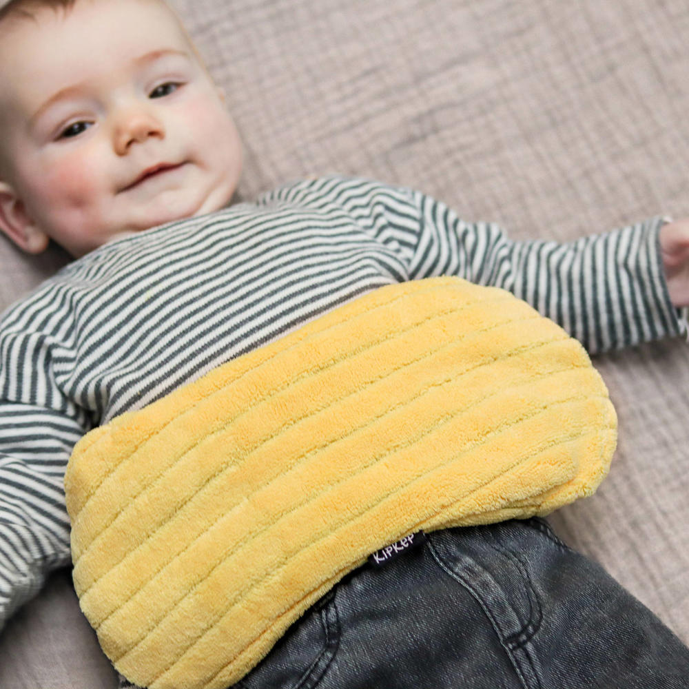 KipKep Woller warmtekussen Deluxe Pale Banana | kleertjes.com