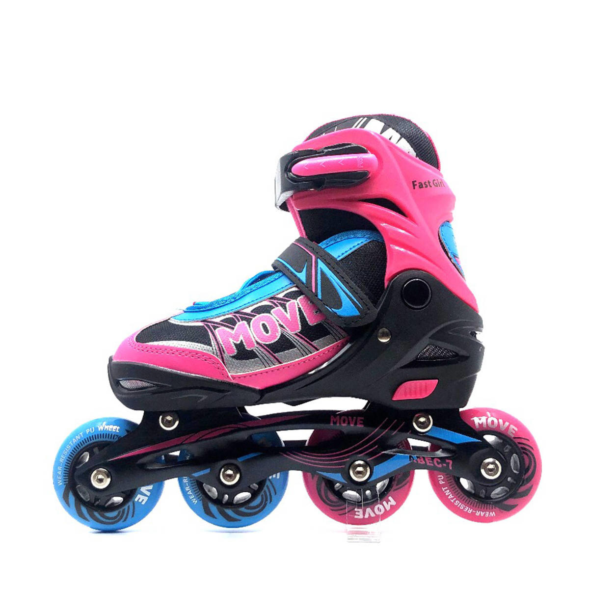 Move Kinderskate Fast Girl - maat L 38-41 | kleertjes.com