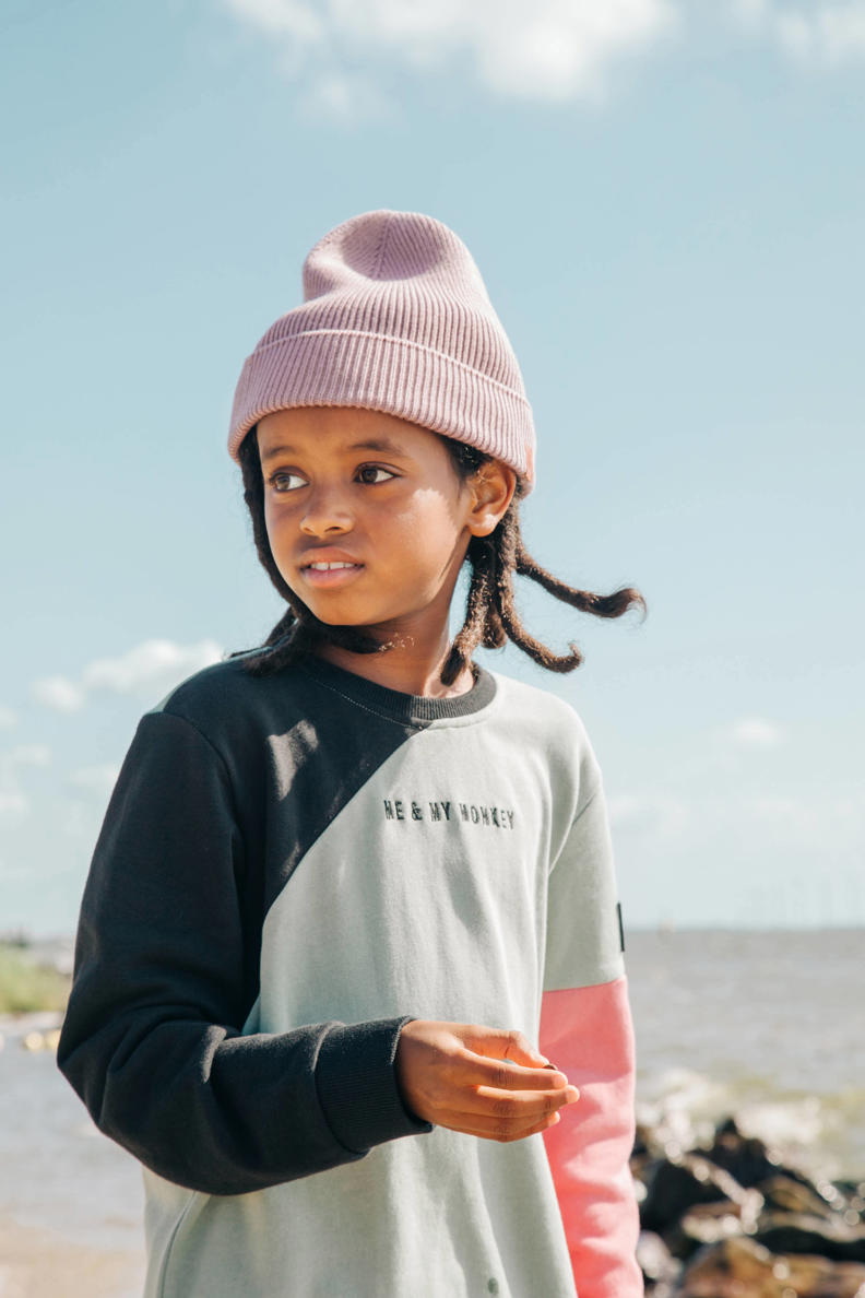 Me & My Monkey sweater Nemo multi | kleertjes.com