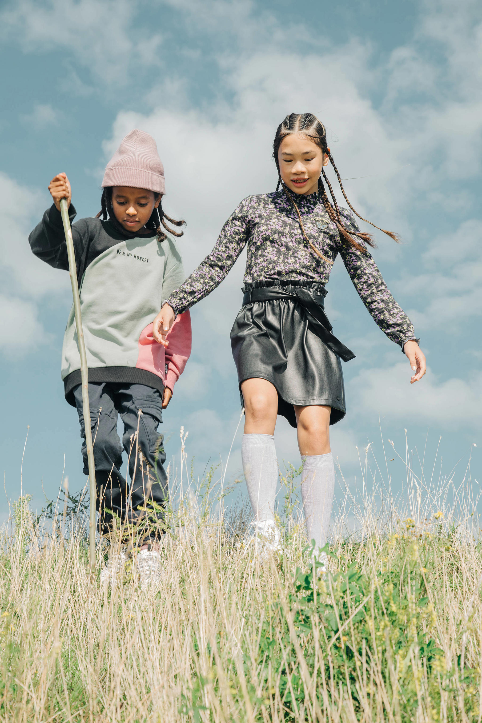 Me & My Monkey sweater Nemo multi | kleertjes.com