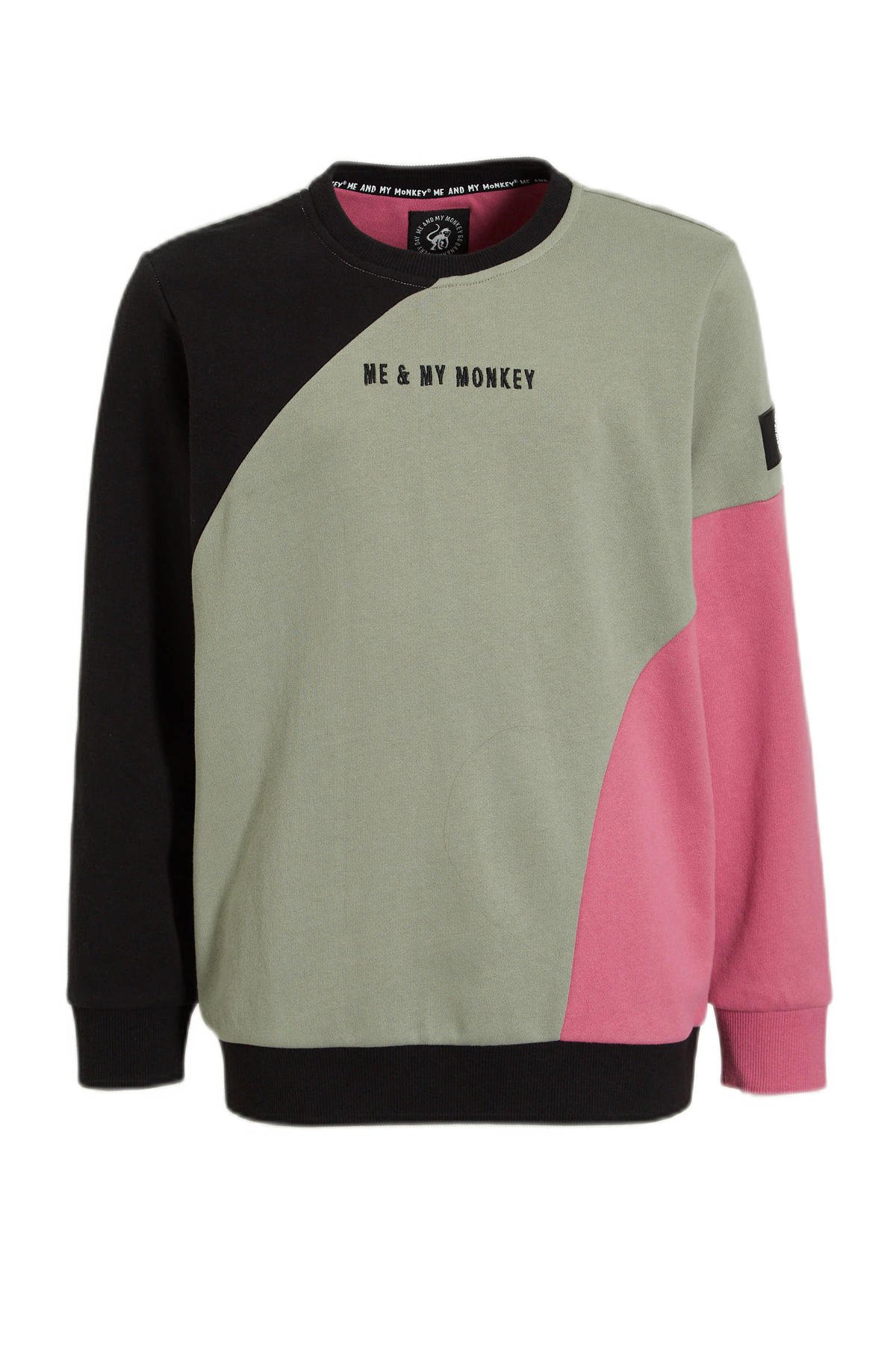 Me & My Monkey sweater Nemo multi | kleertjes.com