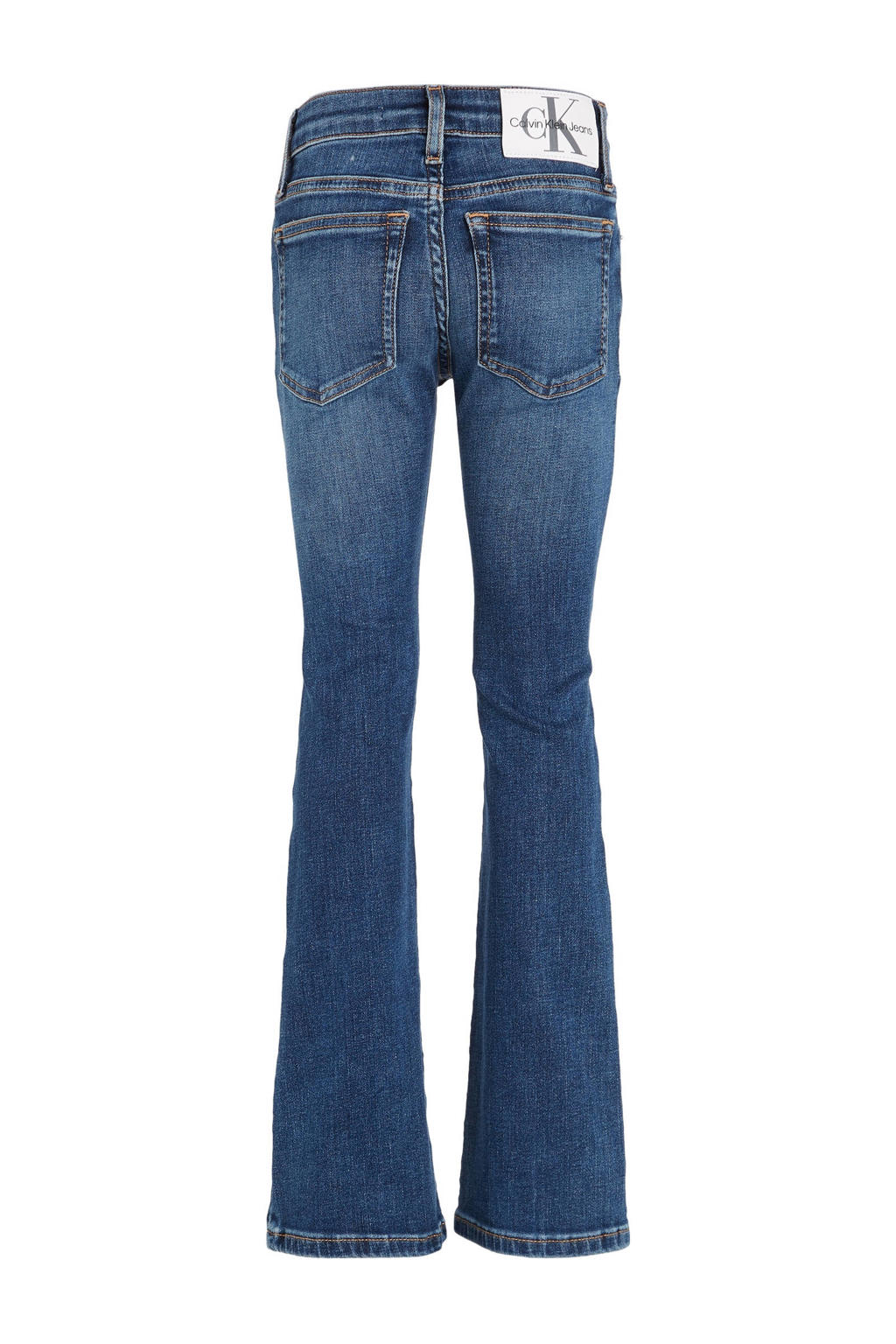 Calvin Klein flared jeans essential dark blue | kleertjes.com
