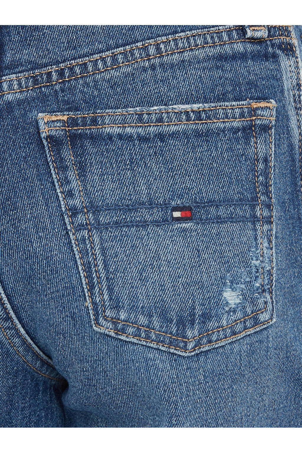 Tommy Hilfiger high waist wide leg jeans MABEL HEMP hempmedium ...