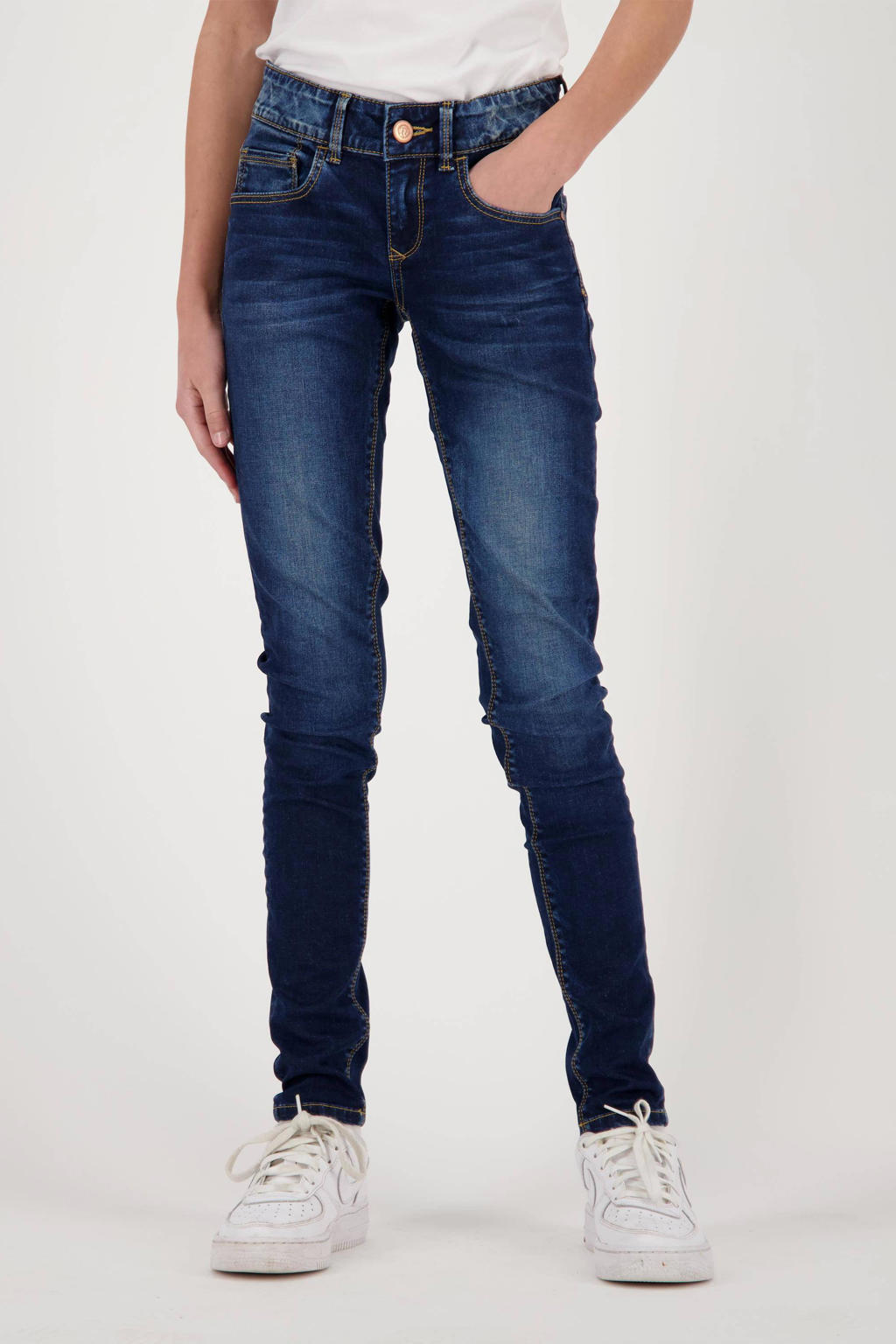 Raizzed super skinny jeans Adelaide dark blue stone | kleertjes.com