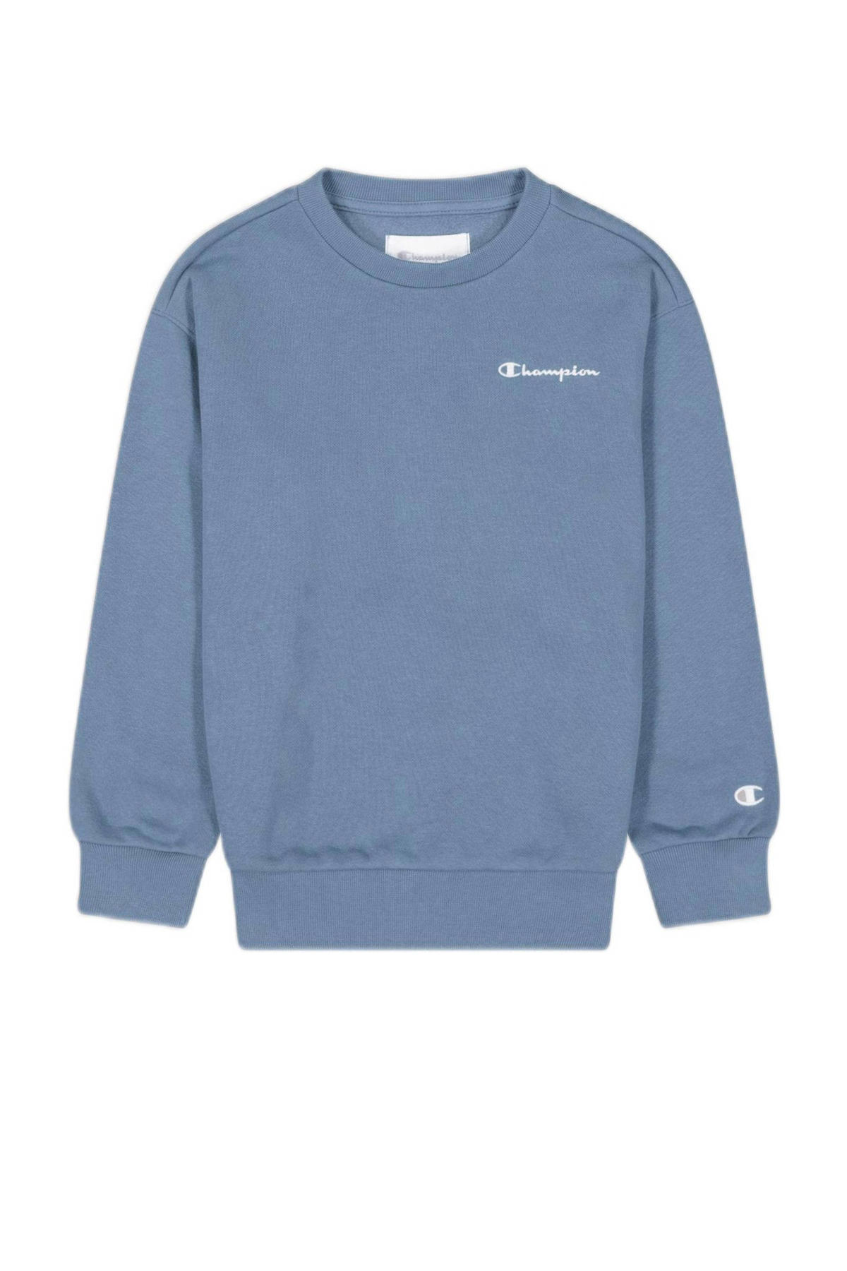 Champion sweater zachtblauw kopen? | Morgen in huis | kleertjes.com
