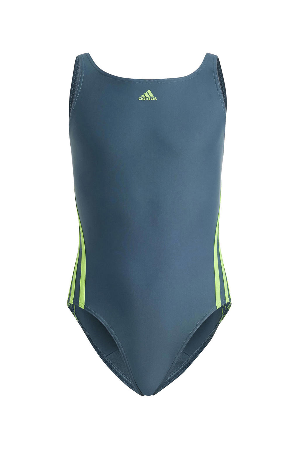 adidas Performance Infinitex sportbadpak grijs/lime | kleertjes.com