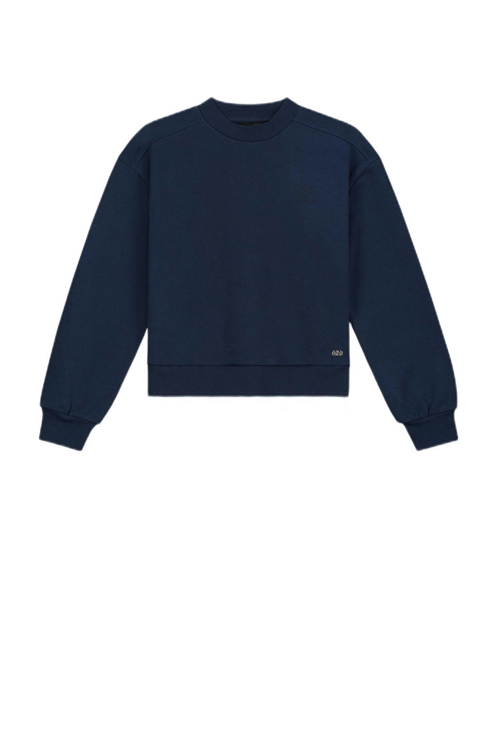 NIK&NIK sweater Penny donkerblauw | kleertjes.com
