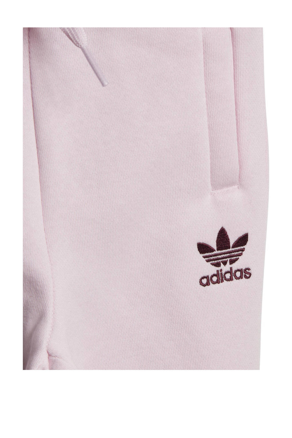 adidas Originals Adicolor joggingpak lichtroze/bordeaux | kleertjes.com