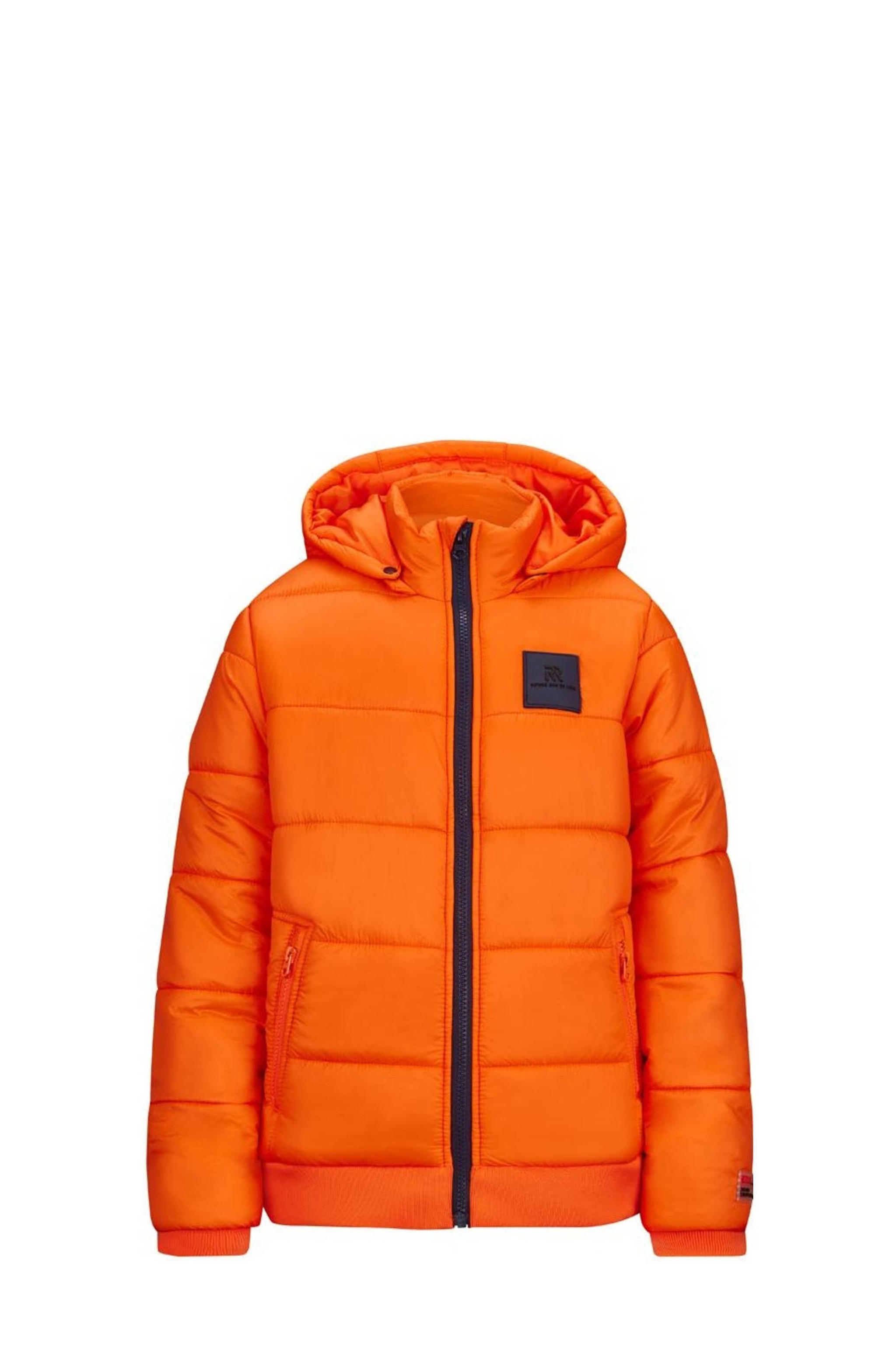 Retour Jeans gewatteerde winterjas Alrik oranje | kleertjes.com