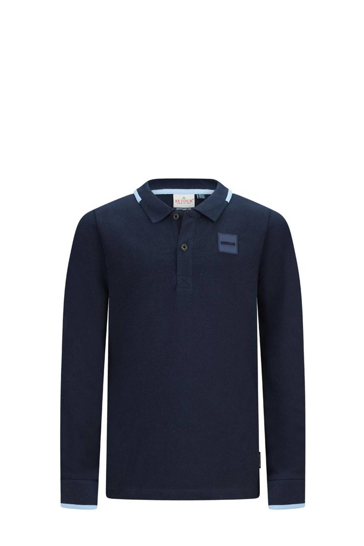Retour Jeans polo Ted donkerblauw | kleertjes.com Retour Jeans polo Ted donkerblauw | kleertjes.com