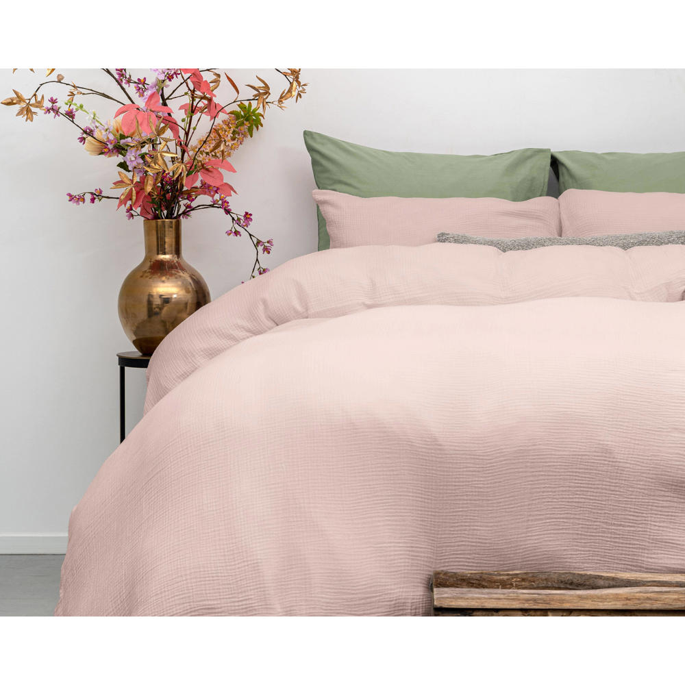 Dreamhouse katoenen dekbedovertrek 1 persoons Mousseline (140x220 cm ...