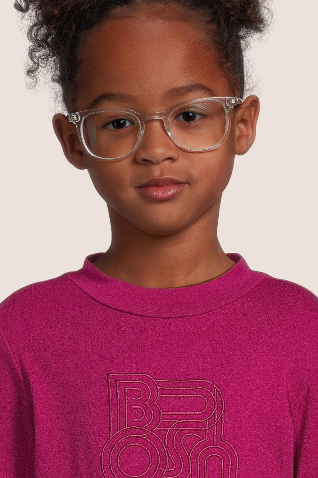 B.Nosy jurk B.AWESOME met all over print fuchsia/groen/blauw ...