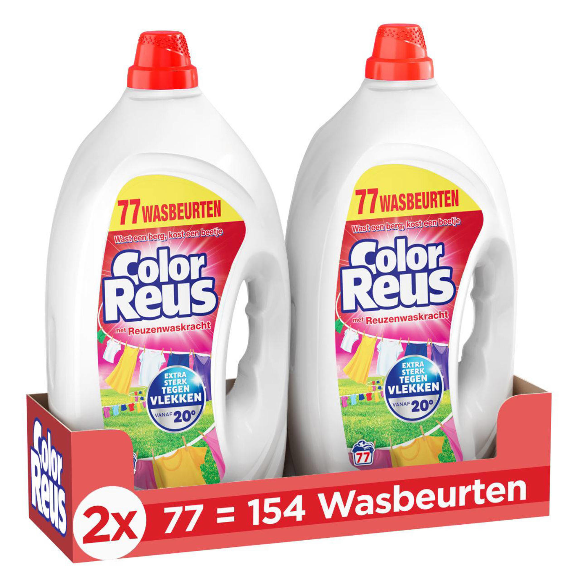 Witte Reus Color Reus Vloeibaar gel wasmiddel - gekleurde was ...
