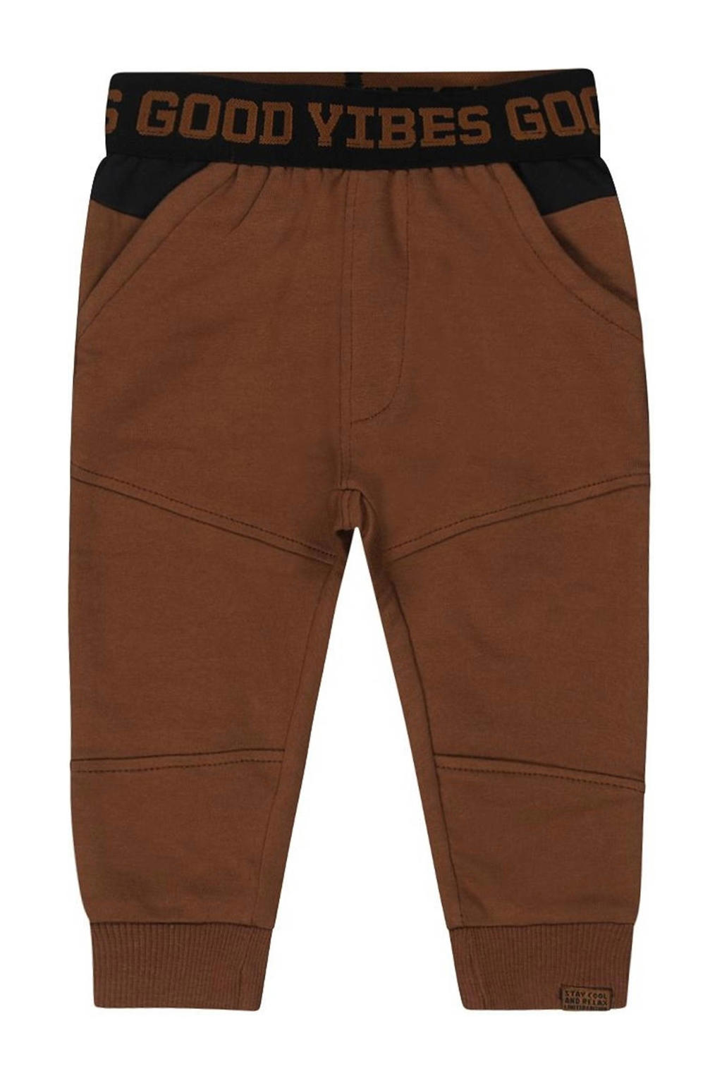 Dirkje regular fit broek bruin | kleertjes.com