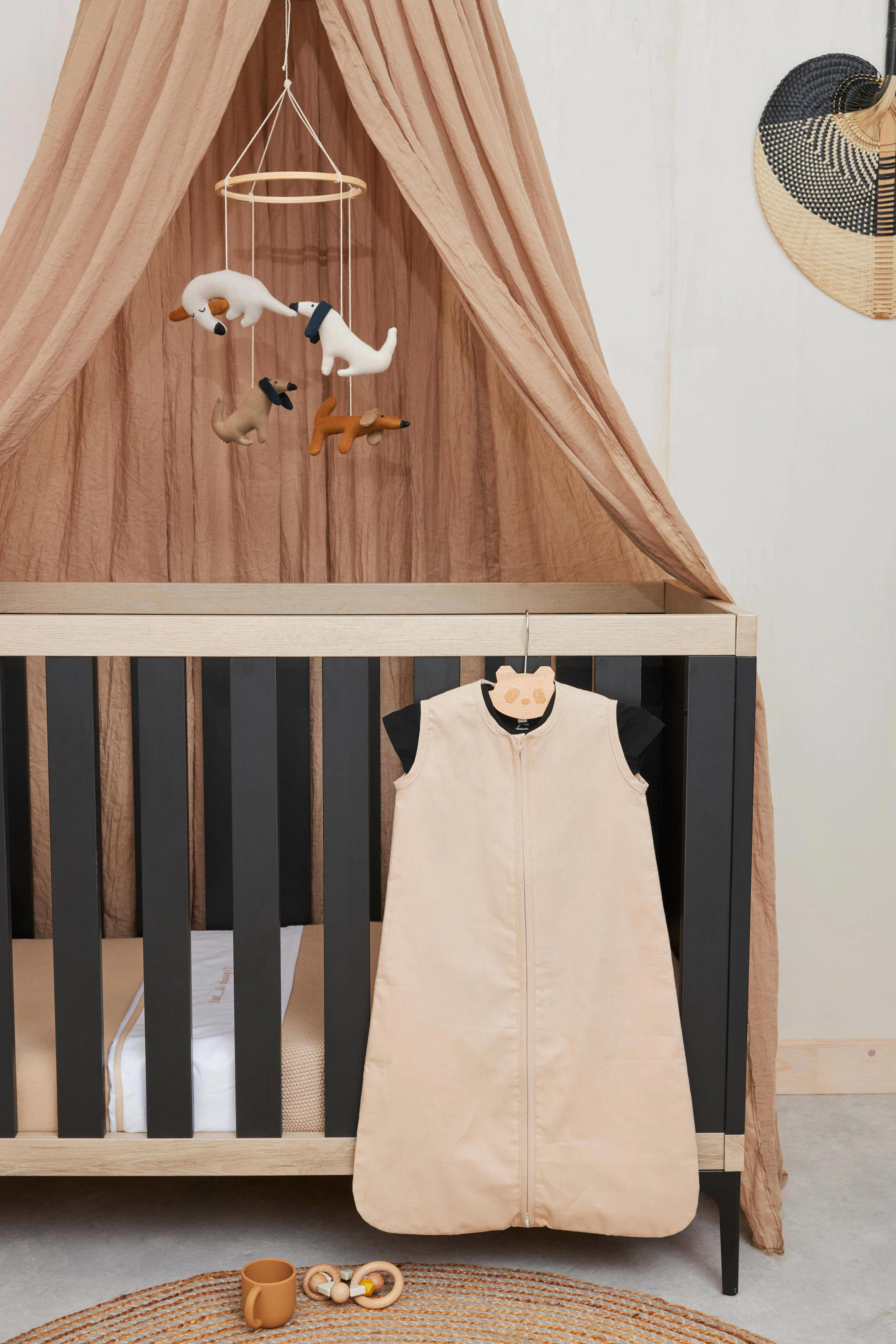 Meyco baby zomer slaapzak sand | kleertjes.com