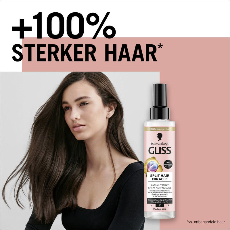 Gliss Kur Split end Miracle Anti-klit spray - 6 x 200 ml ...