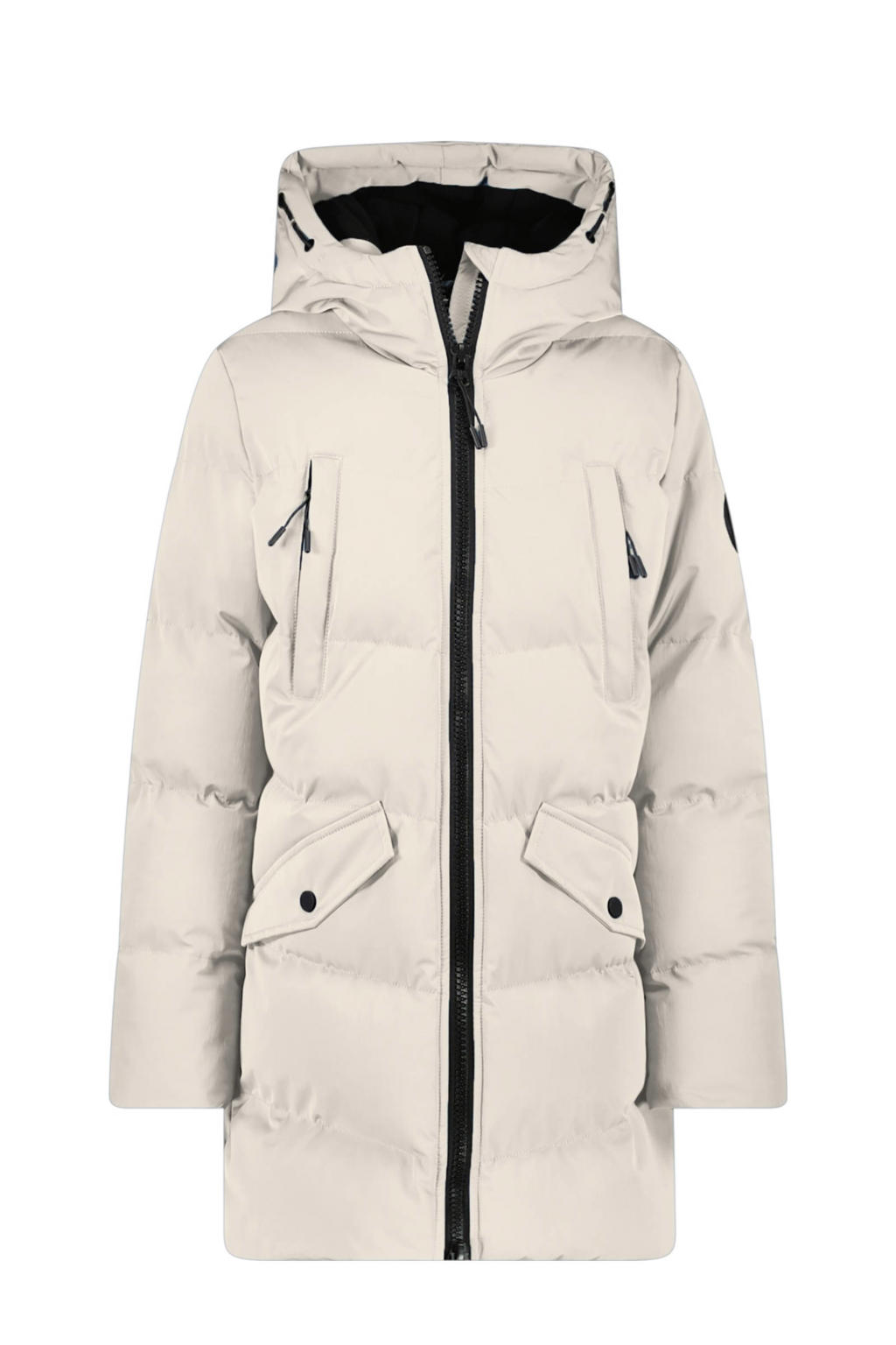 Cars gewatteerde winterjas AYSE offwhite | kleertjes.com