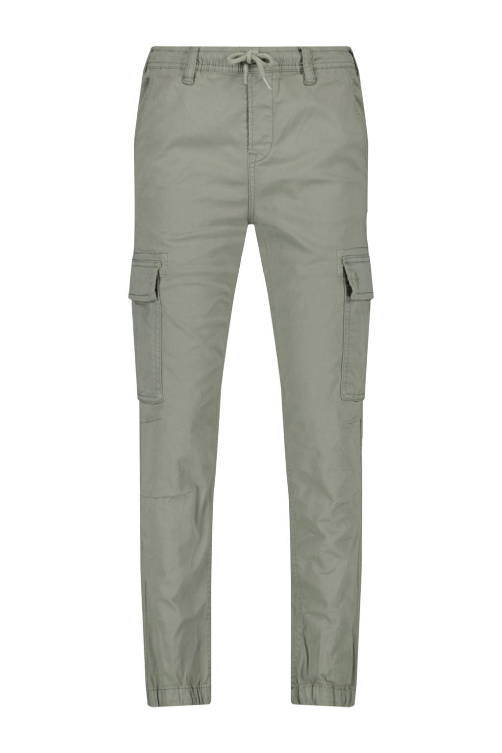 America Today slim fit cargobroek Pharrell Jr groen | kleertjes.com