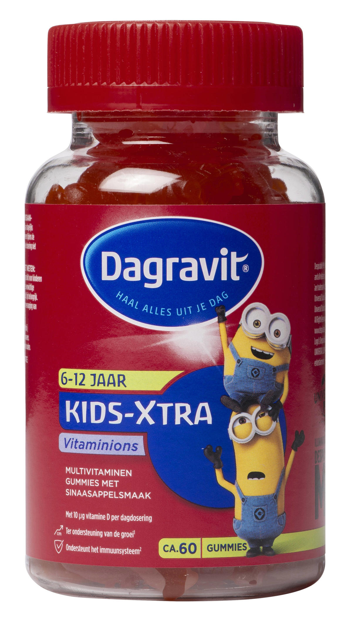 Dagravit Kids-Xtra Vitaminions multivitaminen 6-12 jaar - 60 gummies ...